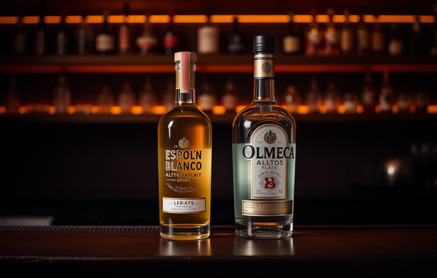 Espolòn Blanco vs Olmeca Altos Plata side by side — the two best budget ...